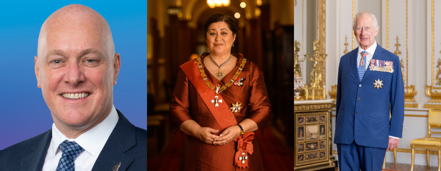 Our Team of Three - Monarchy New Zealand